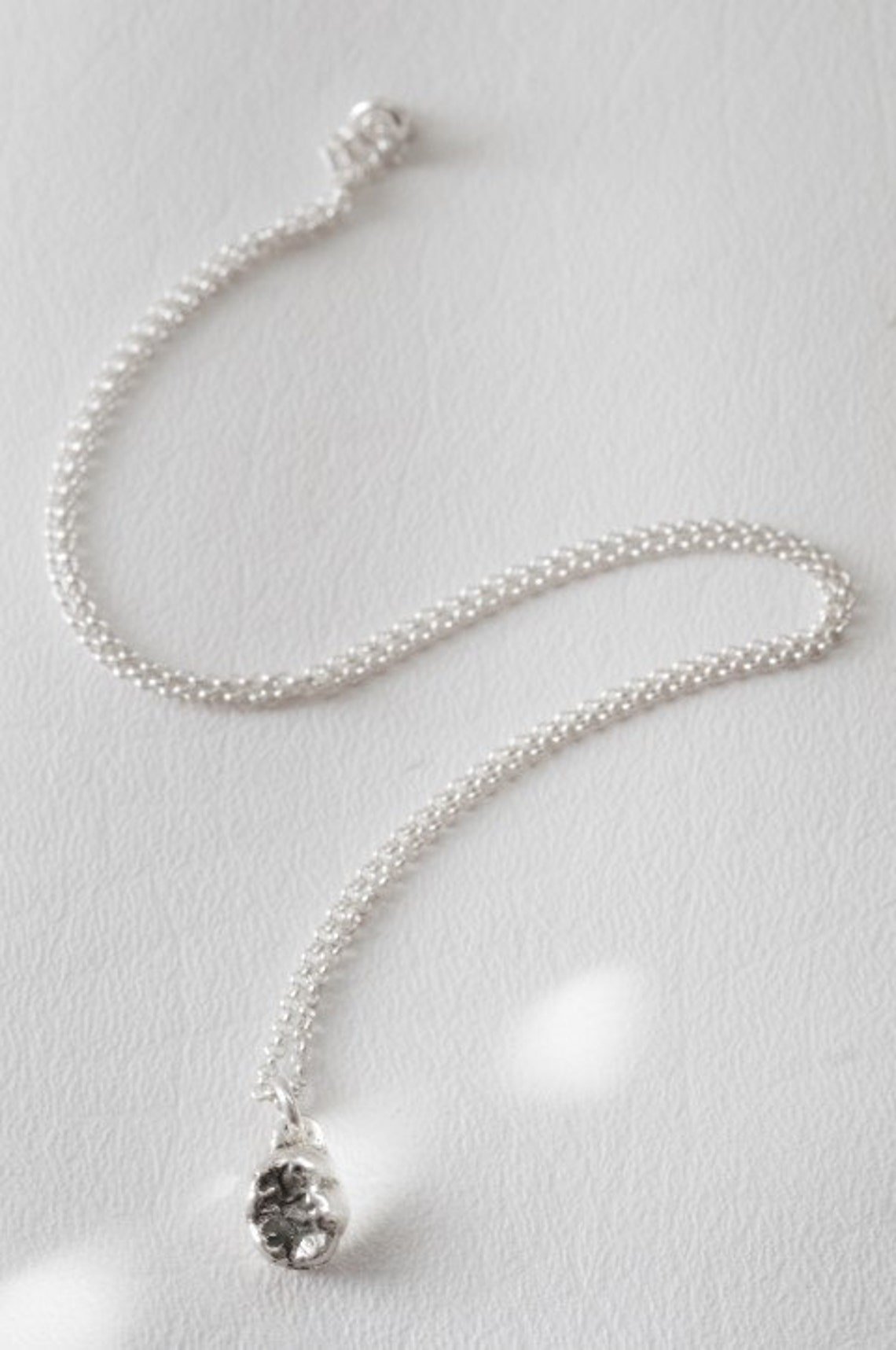 Girls Baby Tooth Necklace in Sterling Silver Molar Tooth - Etsy Sweden