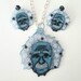 Einstein Necklace, Albert Einstein Earrings, Resin Jewelry, Icon, Resin ...