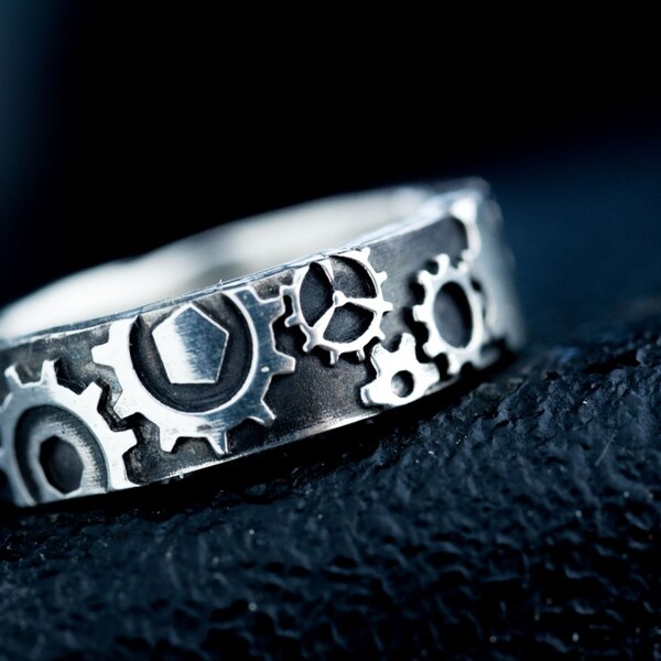 Steampunk Ring - Etsy