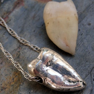 Silver Tooth Necklace Wisdom Tooth Personalized Custom Jewelry Sterling ...