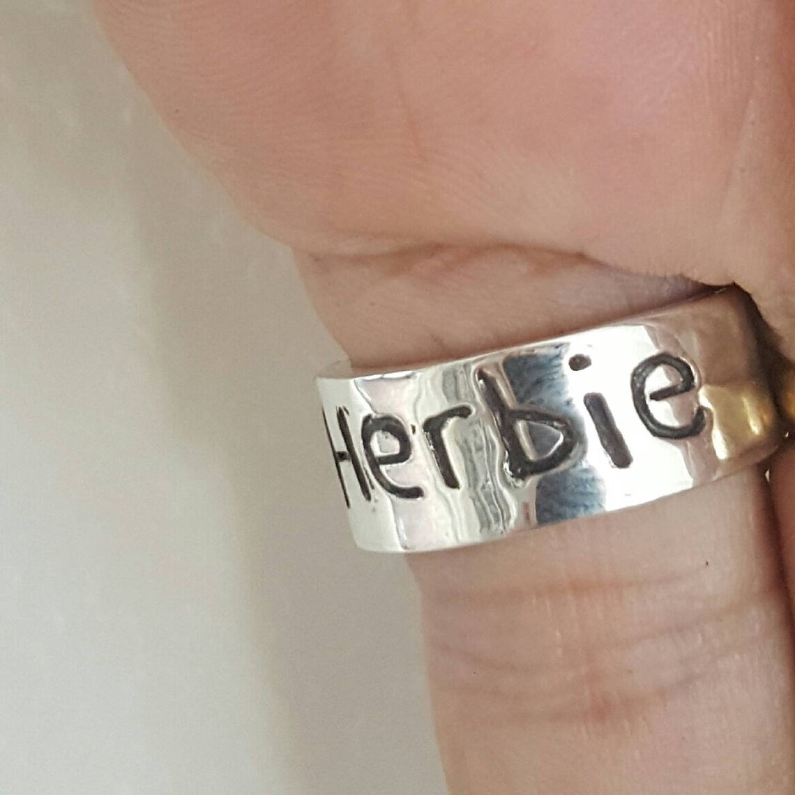 Dog Nose Ring Silver Pet Memorial Jewelry Bespoke Ring - Etsy