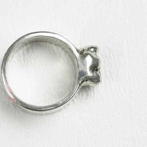 Baby Tooth Ring Molar Sterling Silver Baby Teeth Jewelry Personalized ...