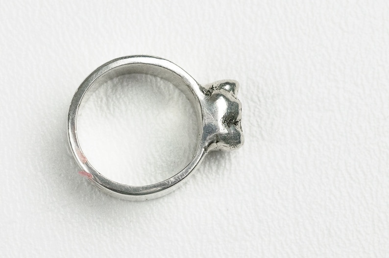 Baby Tooth Ring Molar Sterling Silver Baby Teeth Jewelry | Etsy