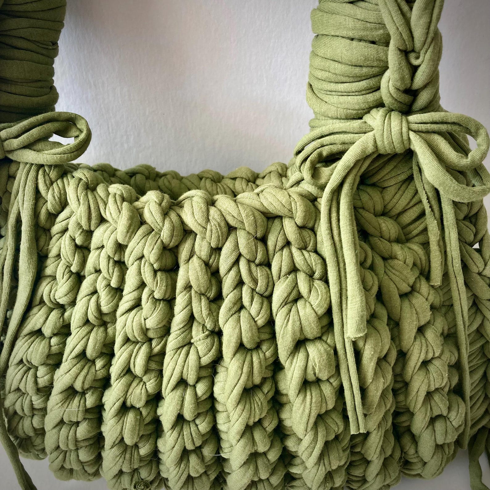 Crochet Bag Handmade, Crochet Purse, T Shirt Crochet Purse, Handmade ...