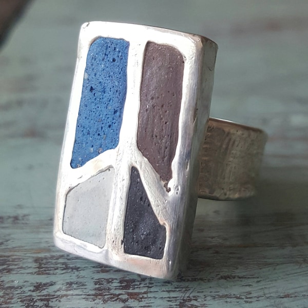 Concrete Peace Sign - Etsy