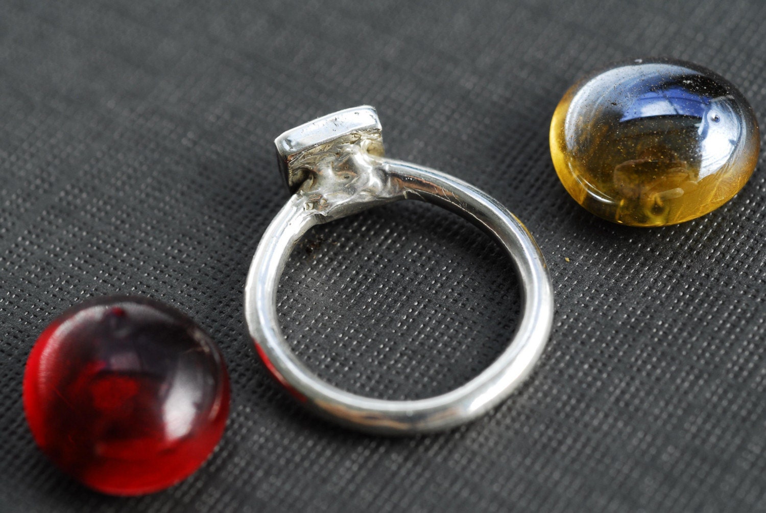 Initial Ring in Letter S Sterling Silver | Etsy