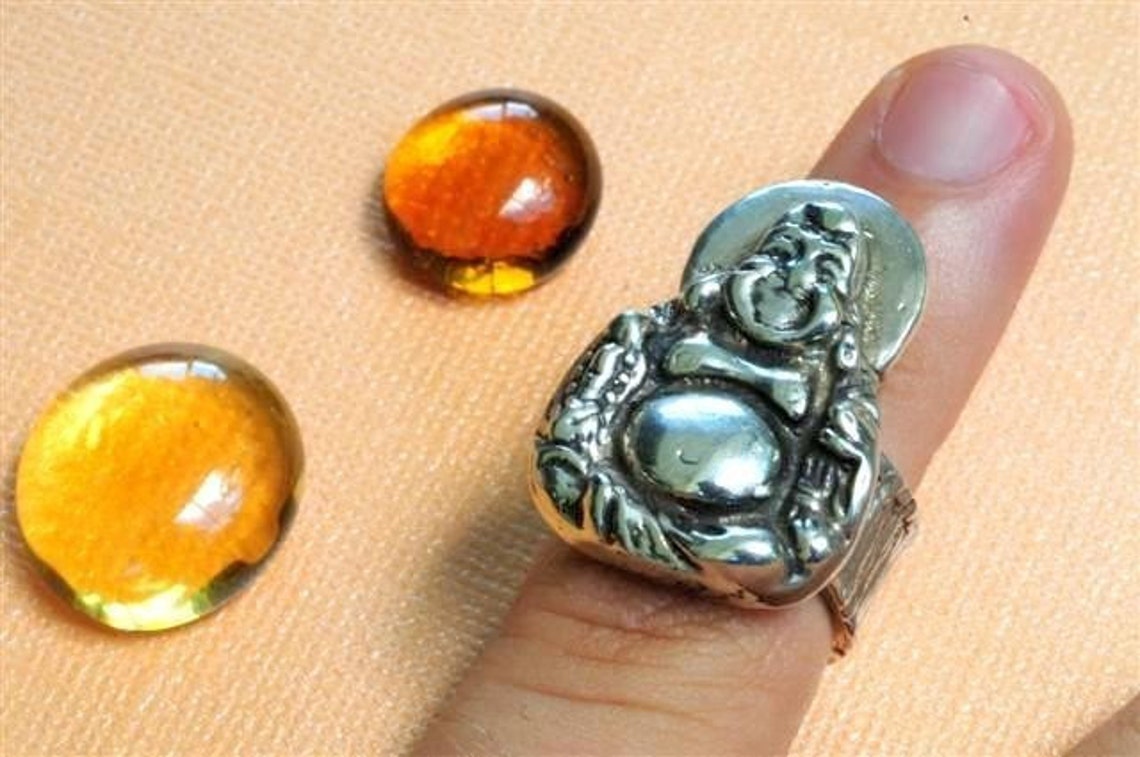Buddha Ring Jewelry Sterling Silver - Etsy