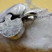 Custom Fingerprint Puzzle Necklace Piece in Sterling Silver ...