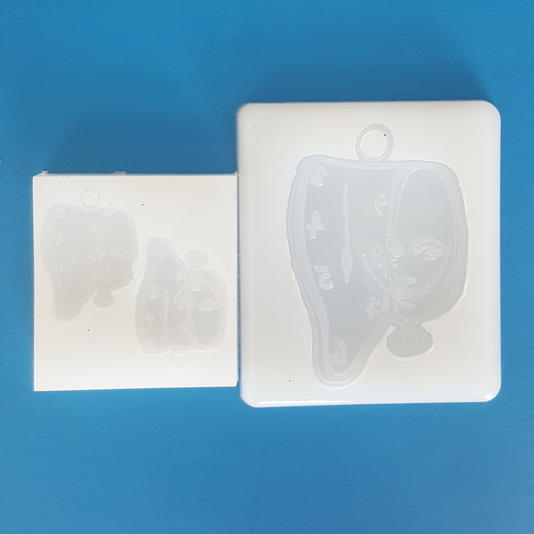 Dali Melting Clock Rubber Molds, Melting Clocksilicon Molds UV Resin ...