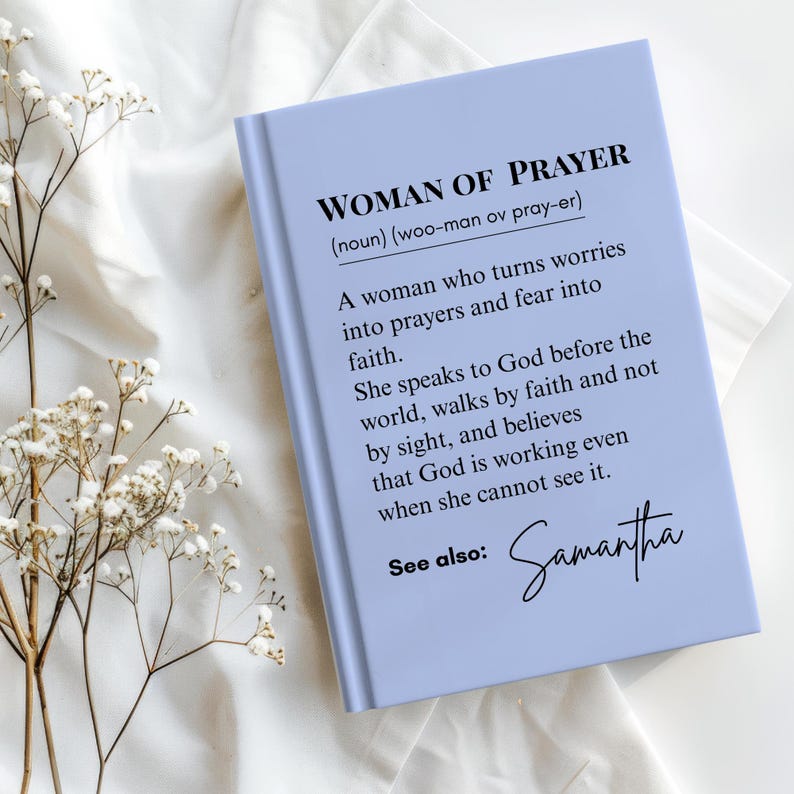 Matching Prayer Journal Set for Couples–man& Woman of Prayer Journals ...