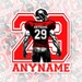 Personalized Soccer Decal Sticker, Custom Soccer Name Stickers, Player ...