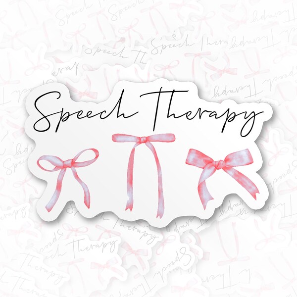 Speech Therapy Stickers - Etsy
