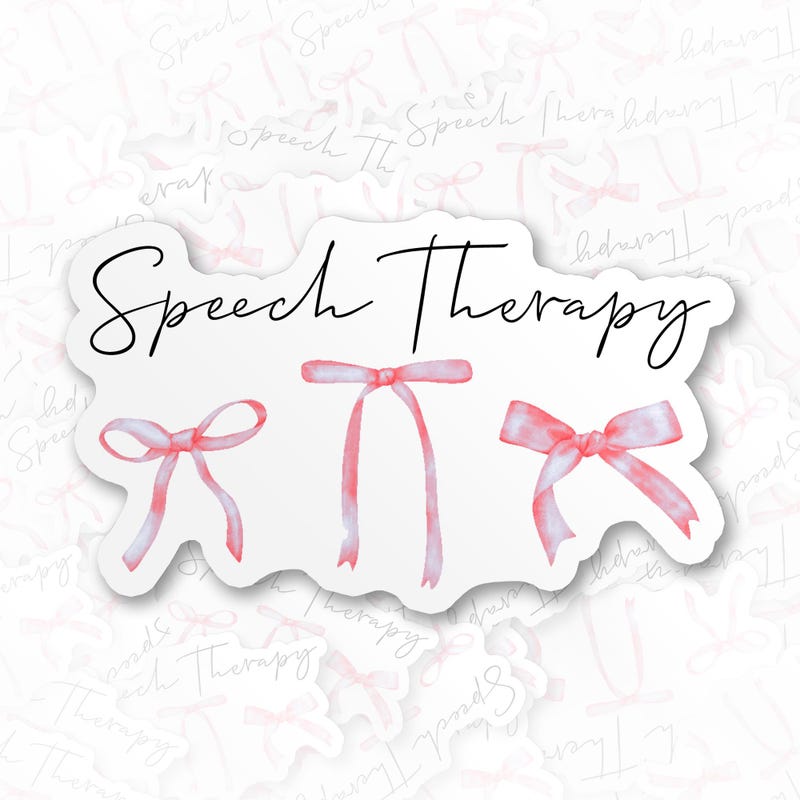 Speech Therapy Stickers - Etsy