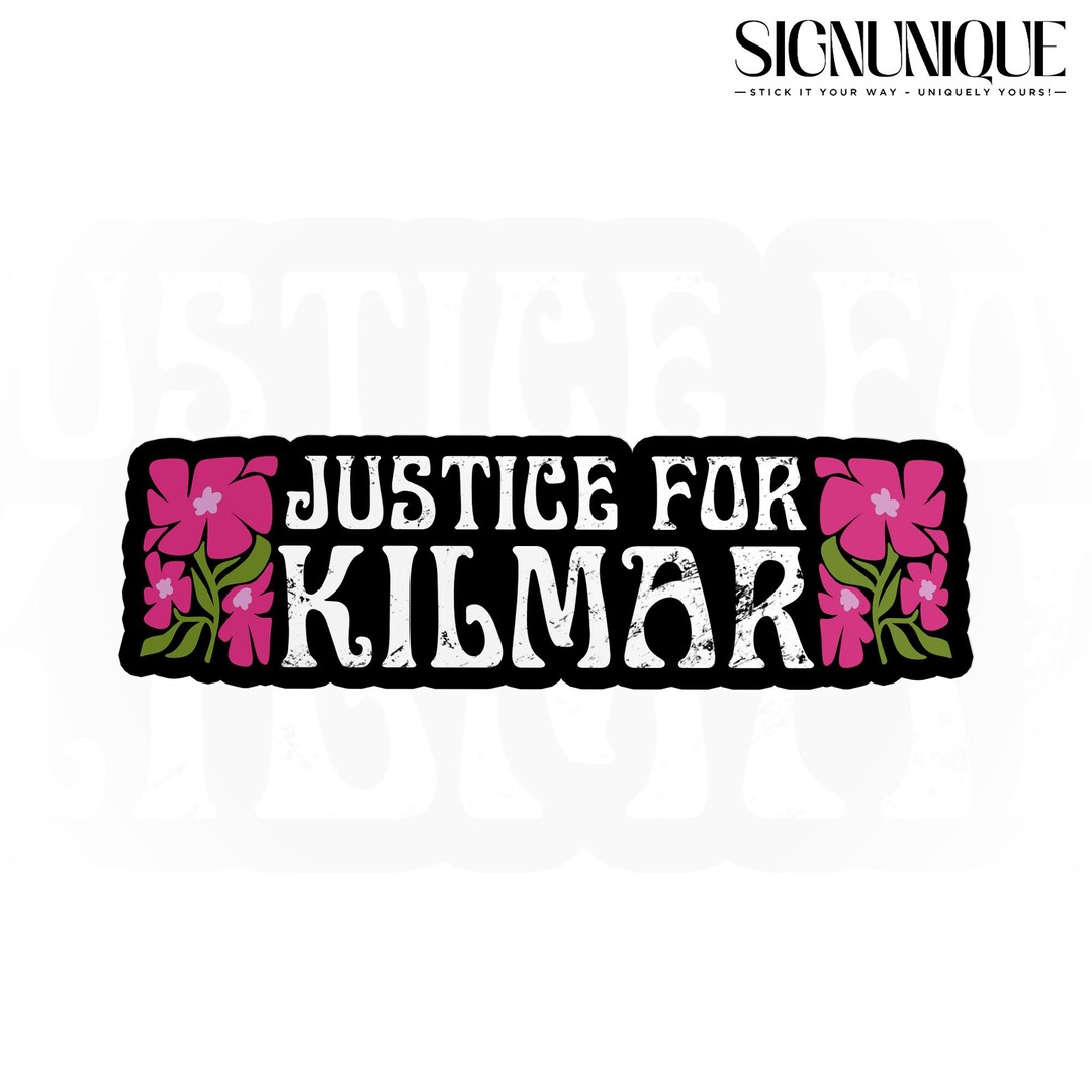 Justice for Kilmar Sticker, Immigrants Human Rights, Abolish Ice ...