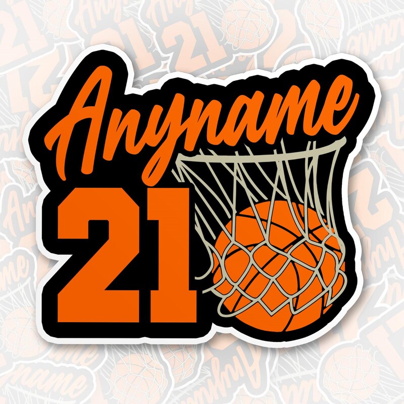 Basketball Stickers - Etsy