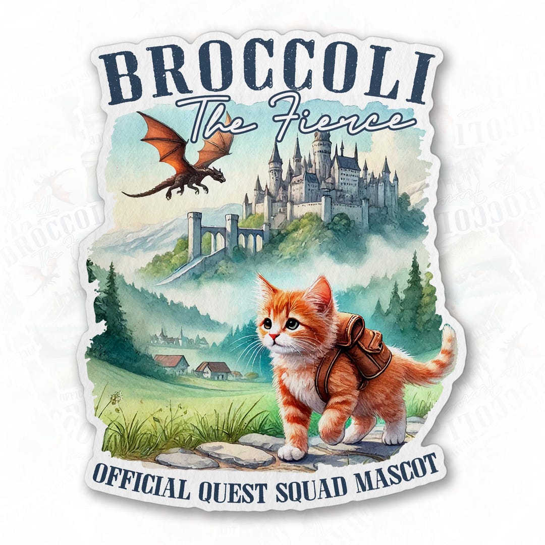 The Fierce Official Quest Squad Mascot Sticker, Fourth Wing Inspired ...