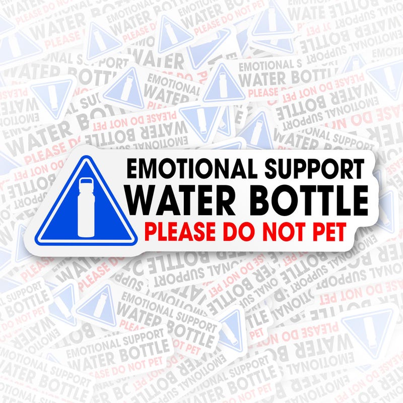 Water Bottle Sticker - Etsy