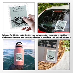 Velaris Stamp City of Starlight Sticker, Acotar Bookish Stickers, Book ...