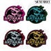 Custom Hunting Hunter Sticker Personalized Duck Hunting Name Stickers ...