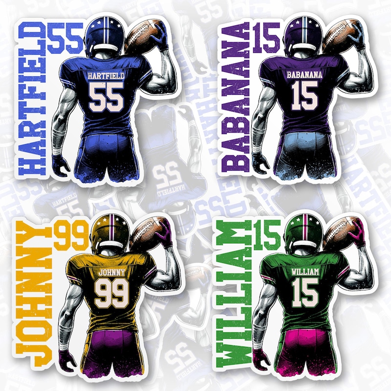 Custom Football - Etsy