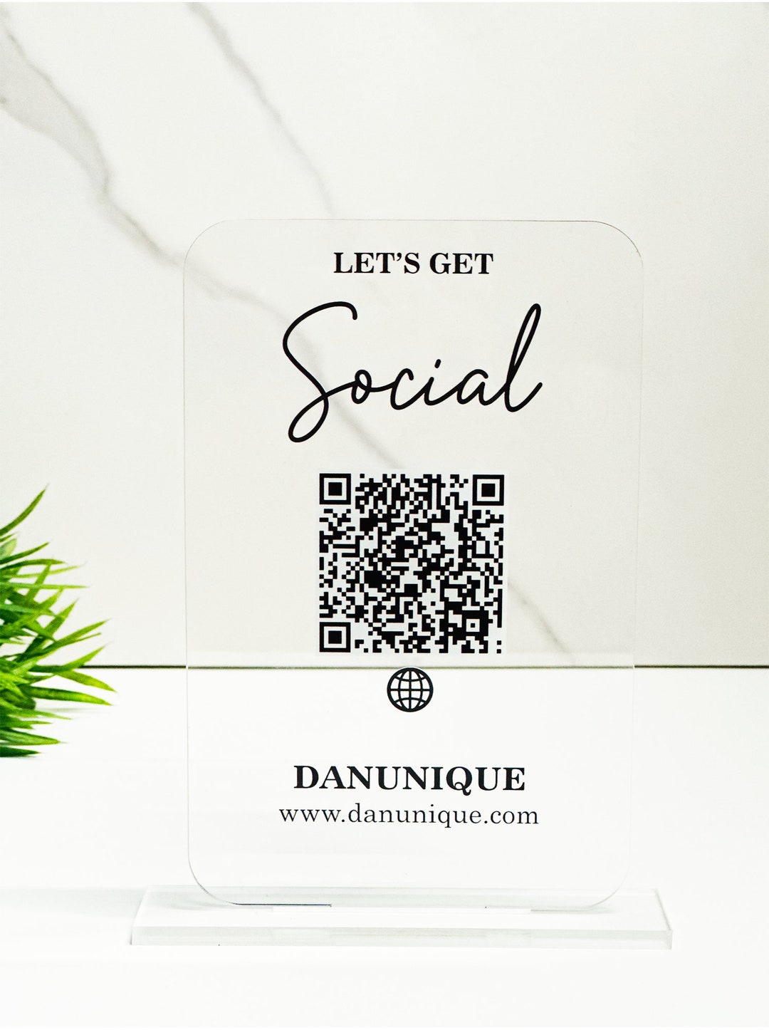 Custom QR Code Sign, Personalized QR Sign, Payment Method Sign, QR Code ...