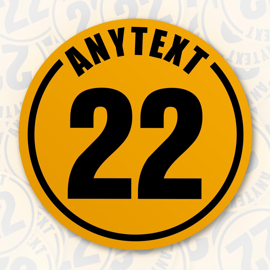 Custom Bat Knob Decal Sticker, Personalized Baseball Name and Number ...