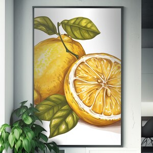 Citrus Artwork Lemon Half Illustration Biochemical Drawing Award ...