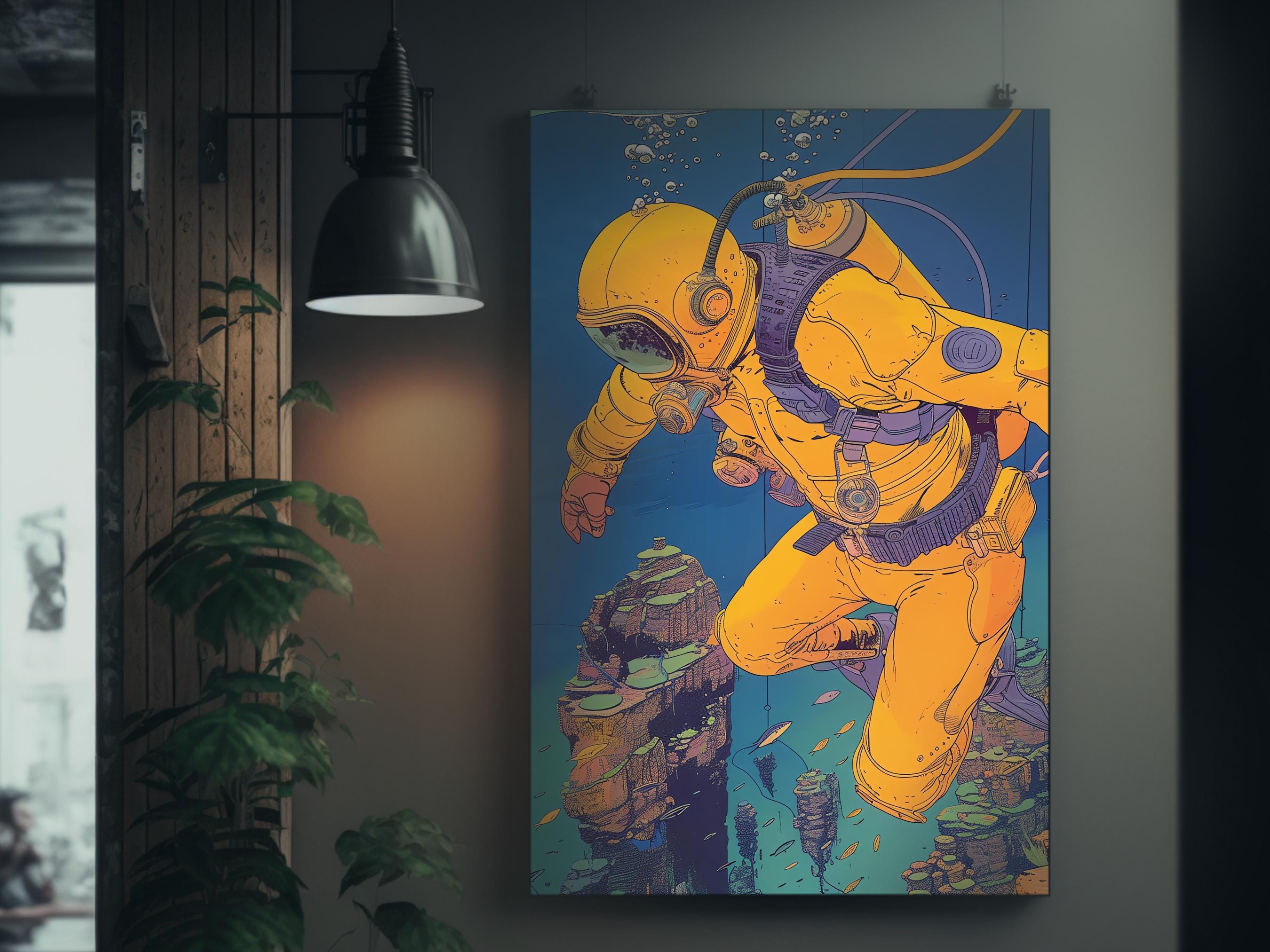 Retrofuturism Exploration Poster Detailed Artistry Unreal Engine Art ...