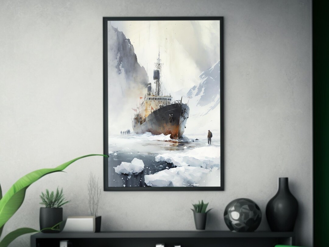 Fantasy Ship Painting | Nautical Art Print | Concept Art | Cgsociety ...