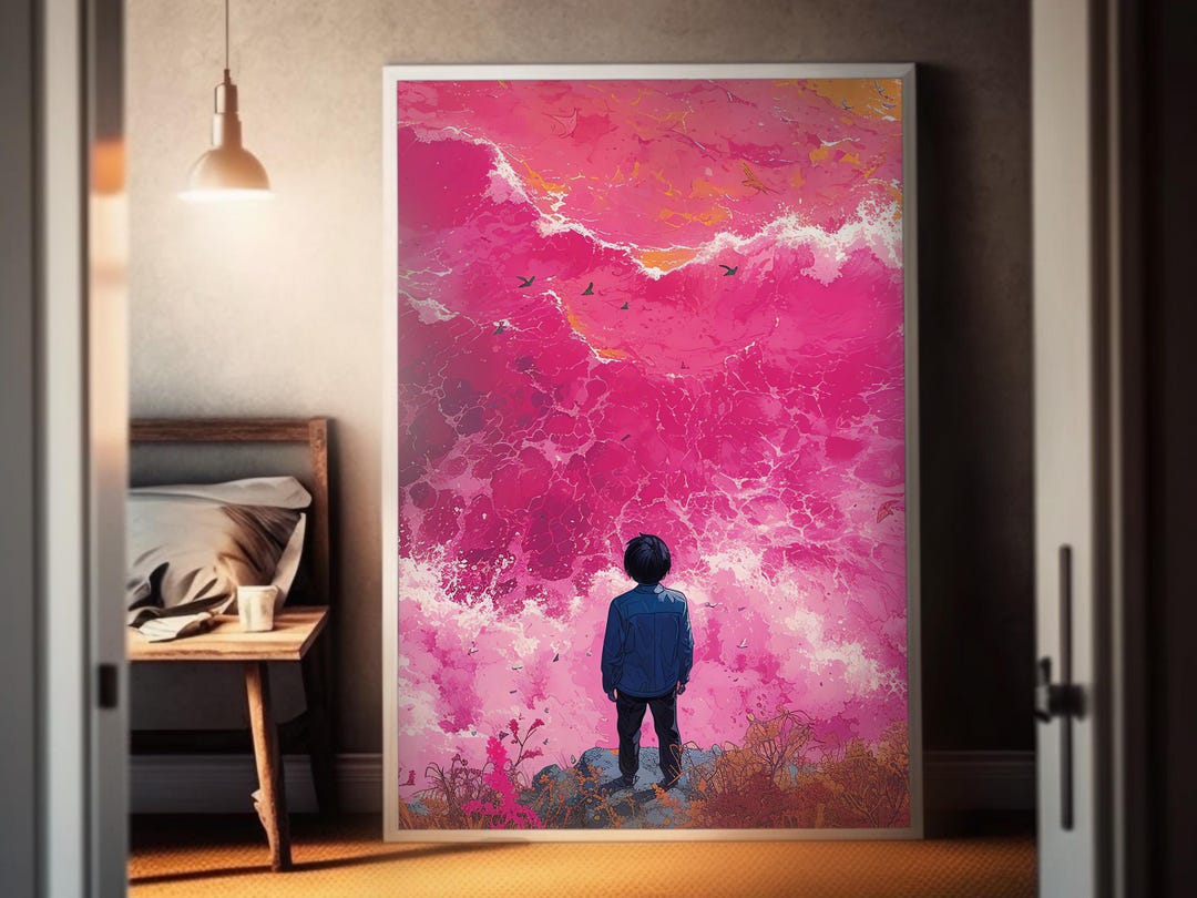 Surreal Field Poster Art Vibrant Green Landscape Cgsociety Artwork ...