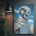 Cyberpunk Funk Art Robot Painting Robot Futuristic Canvas Trending on ...