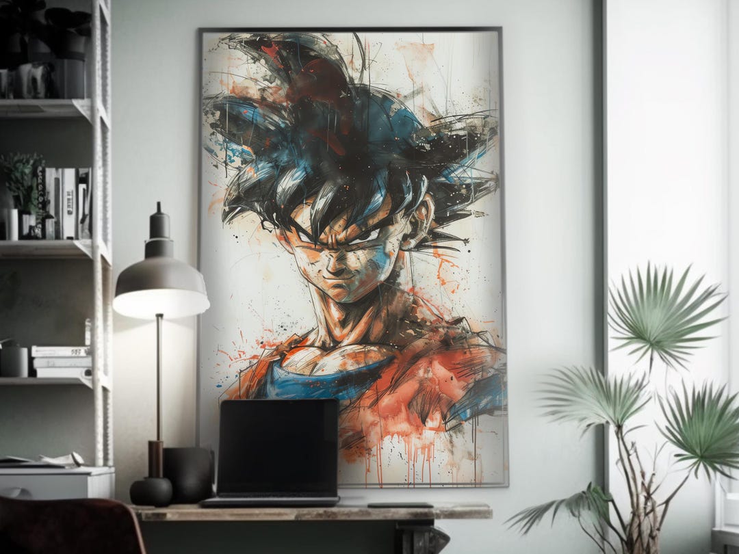 Detailed Close-up Portrait | Iconic Manga Character | Auto-destructive ...