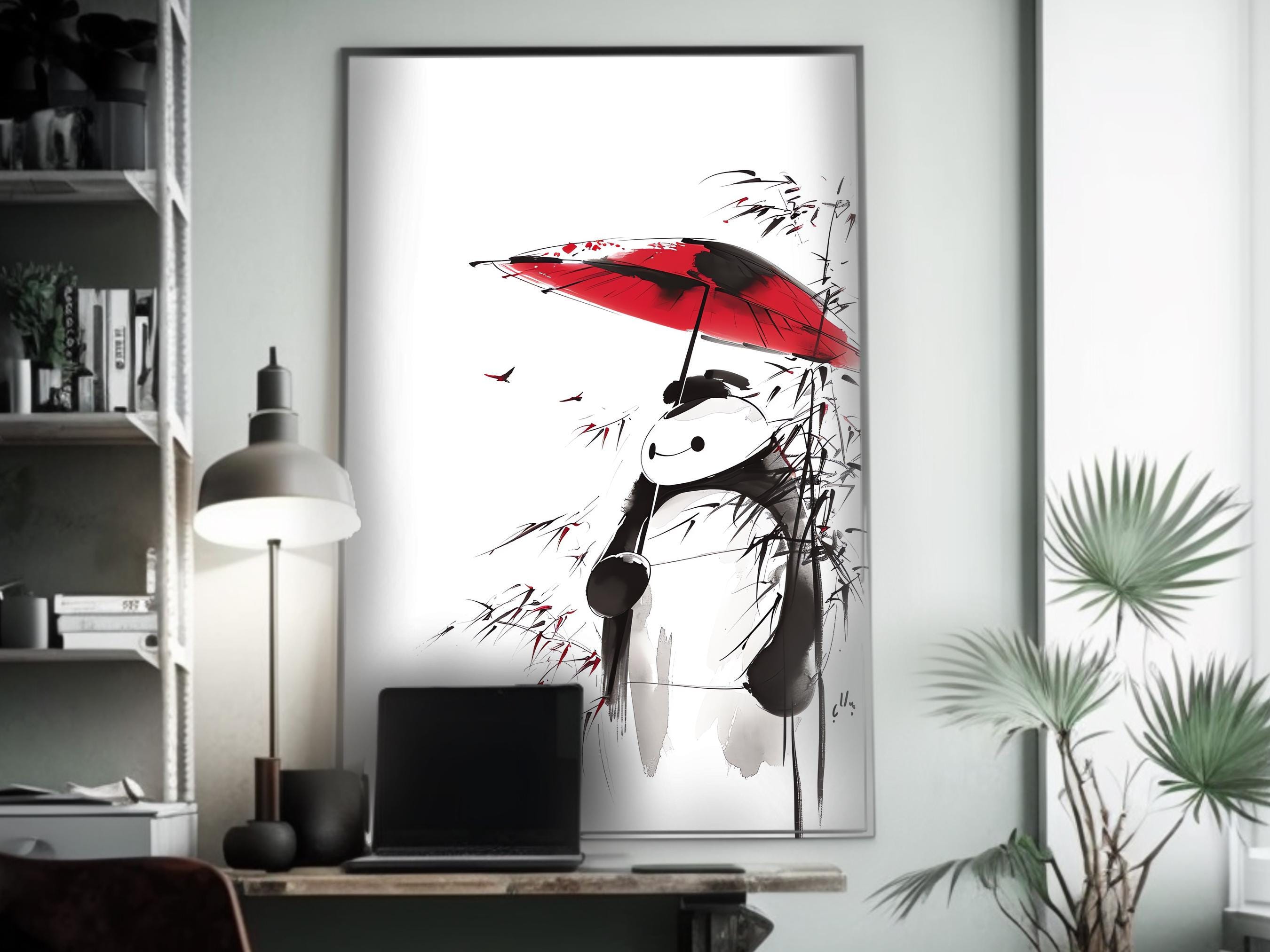 Modern Art Print | Vibrant Wall Decor | High-quality Digital Poster ...