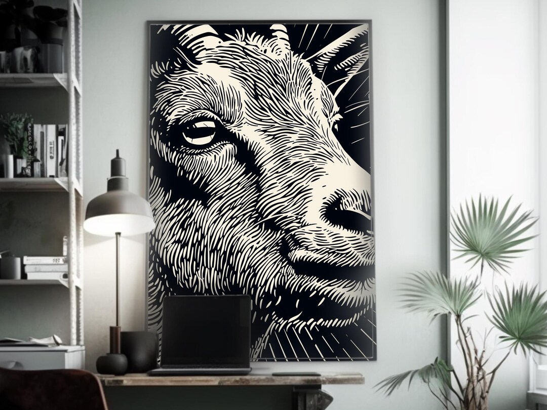 Modern Art Print | Vibrant Wall Decor | High-quality Poster | Gallery ...