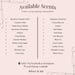 Editable Freshie List/ Scent List Canva Template | Small Business Sign ...