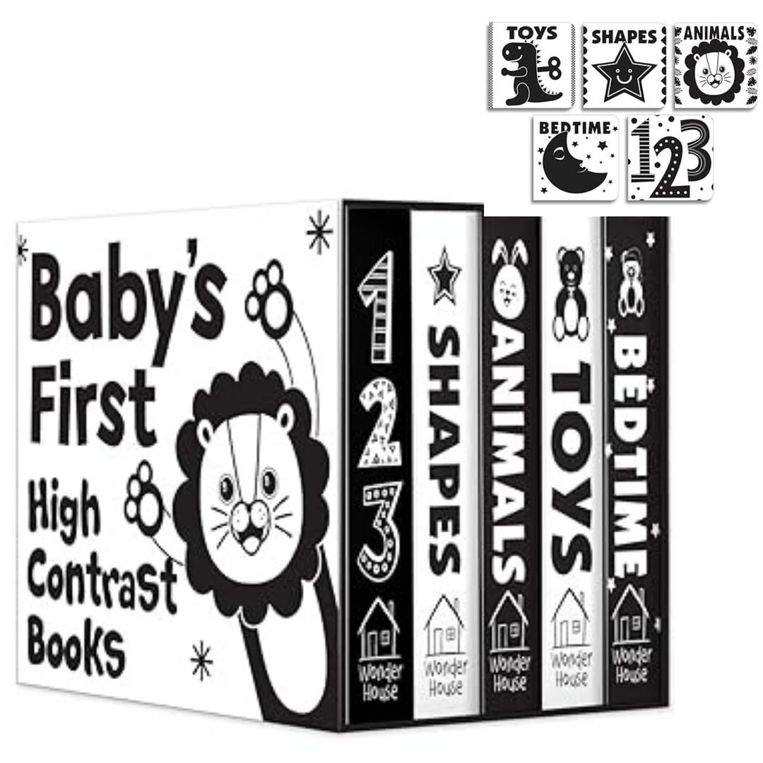 High Contrast Baby Board Books Set: Newborn Visual Development - Etsy