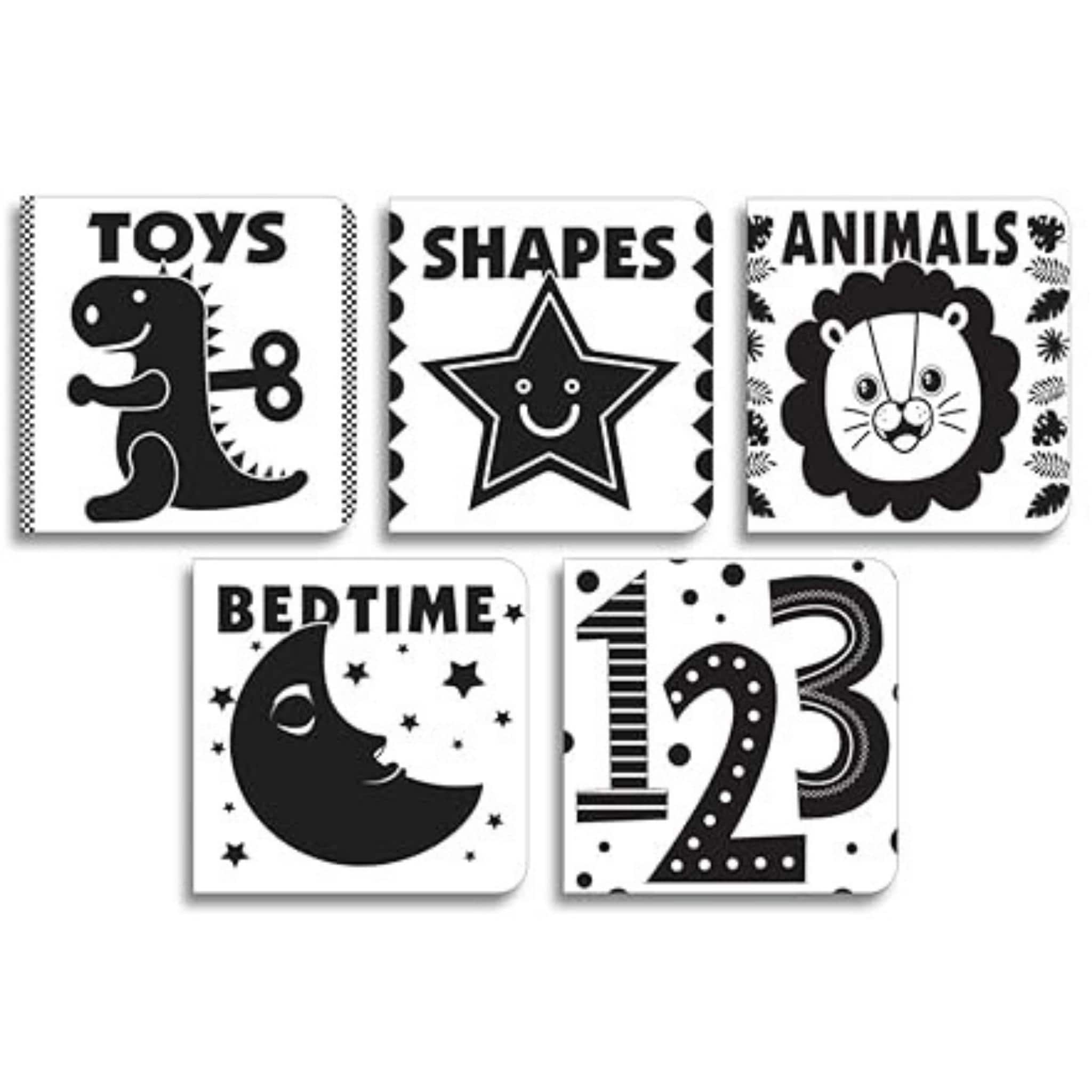 High Contrast Baby Board Books Set: Newborn Visual Development - Etsy