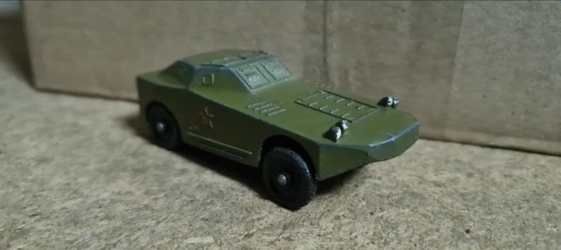 Vintage Soviet Army Armored Car BRDM-1, Military Metal Tank of World ...