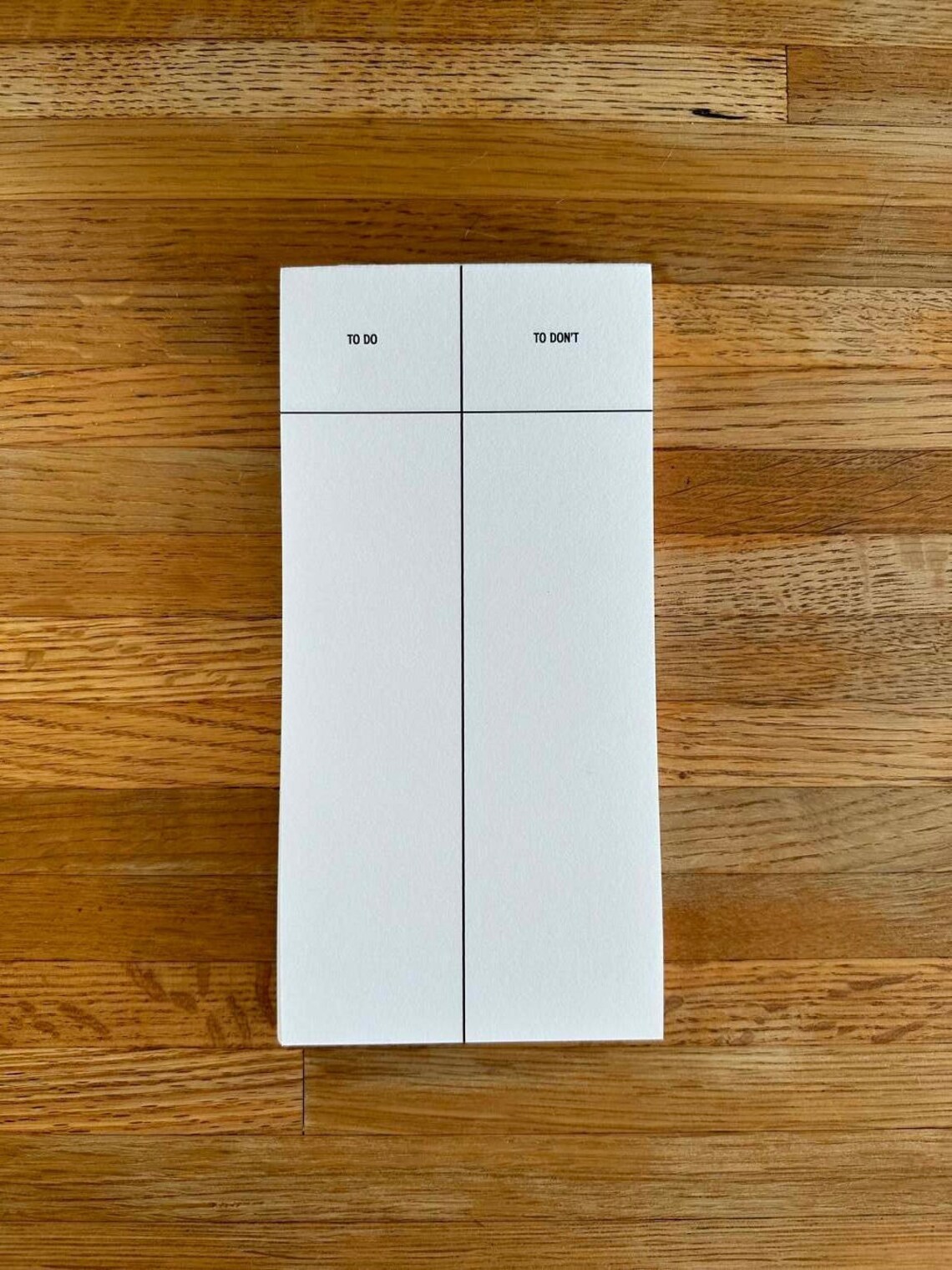 To Do / to Don't List Notepad - Etsy