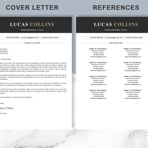 ATS Friendly Resume Template for Google Docs and Microsoft Word ...