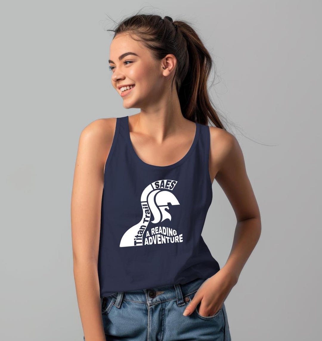 SAES Titan Trail Racerback Tank, Flow Tank, Reading Adventure, Shaler ...