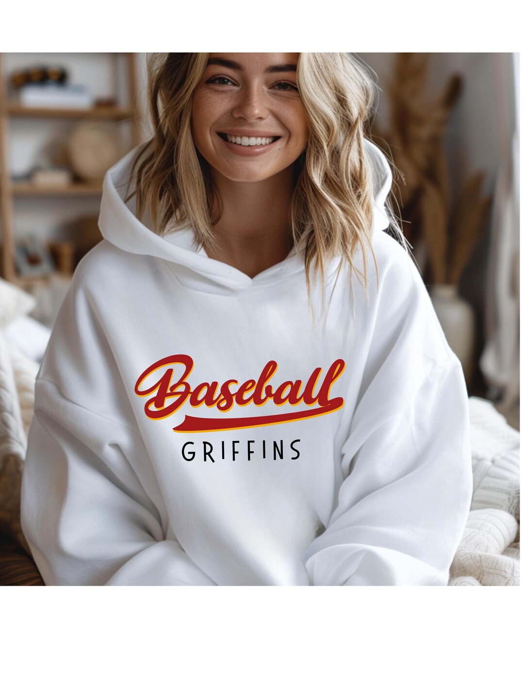 Seton Hill Griffins Baseball Hoodie: School Spirit Apparel - Etsy