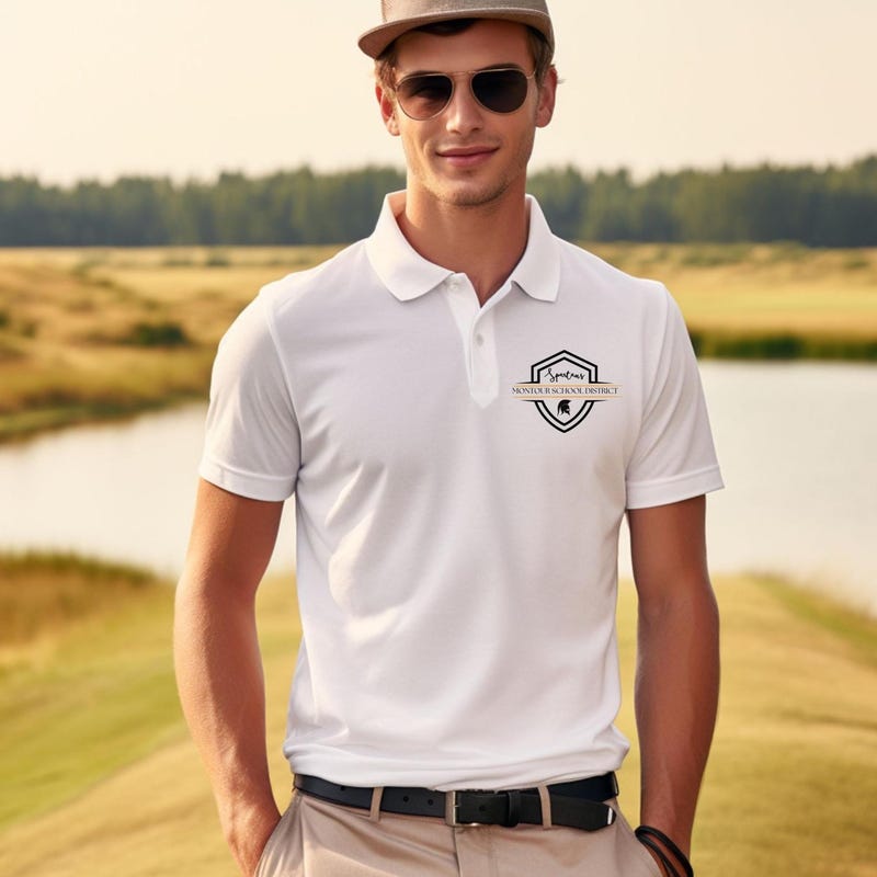 School Spirit Wear Polo - Etsy