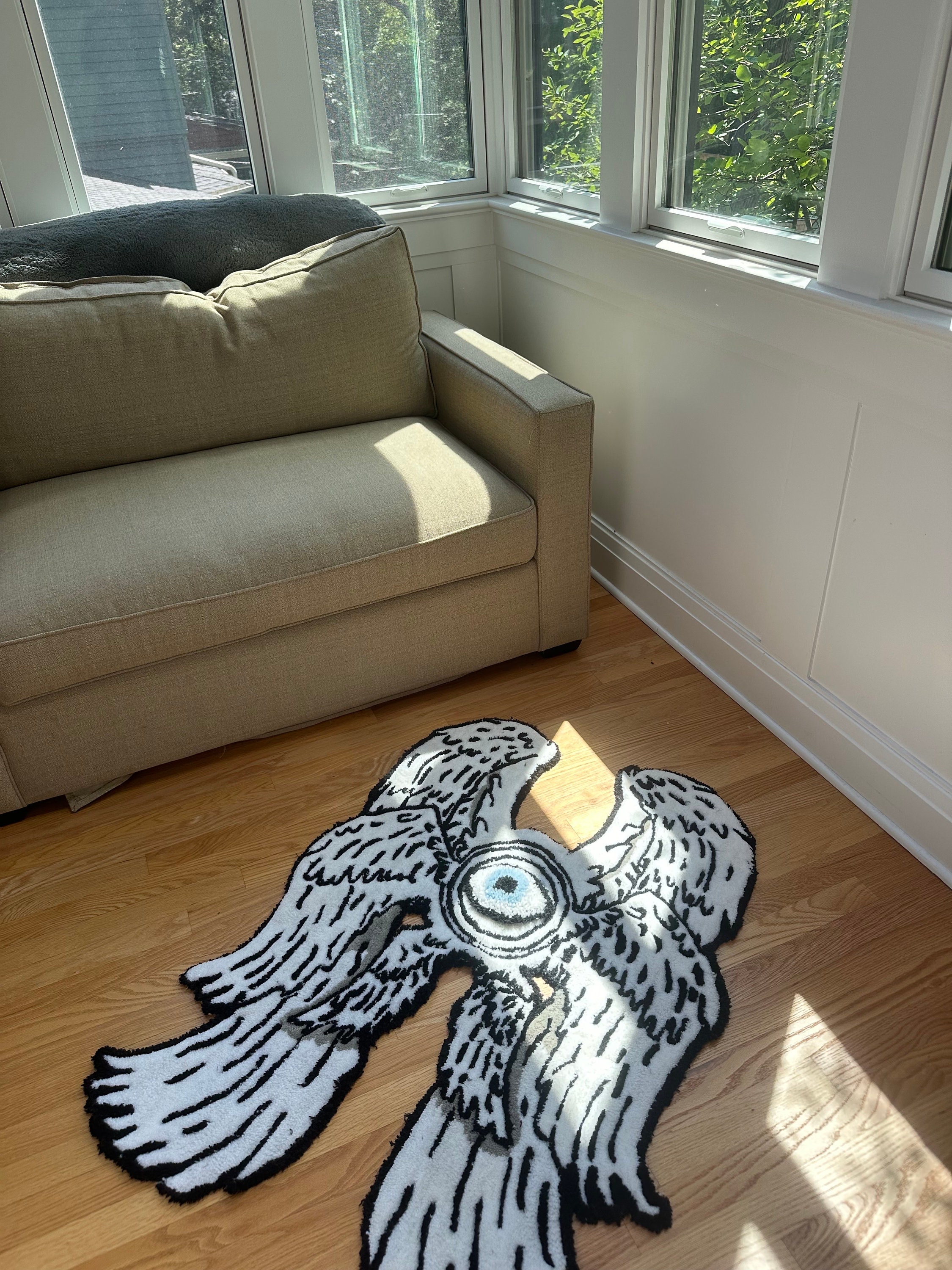 Biblically Accurate Angel Rug - Etsy