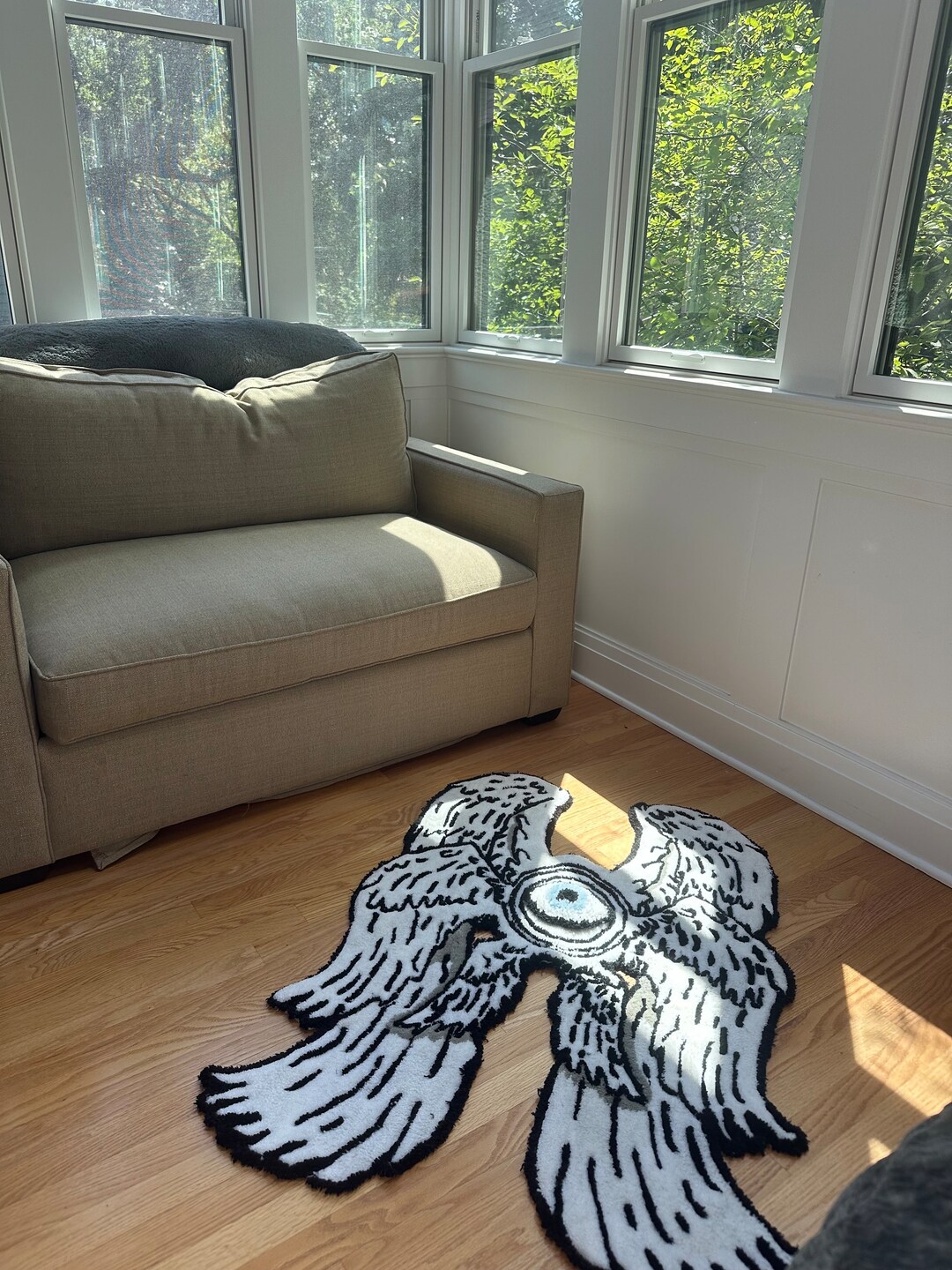 Biblically Accurate Angel Rug - Etsy