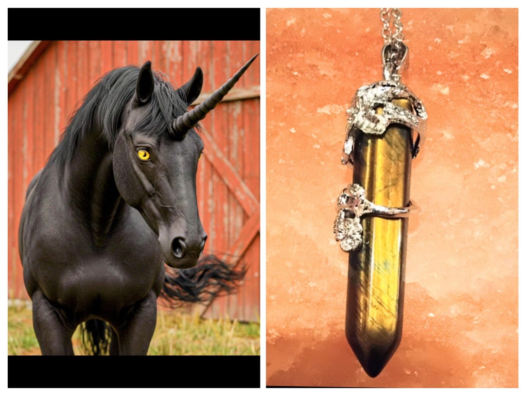 TOMH Exclusive Conjure PA Dutch Eehann Gaul Unicorn Spirit© Talisman ...