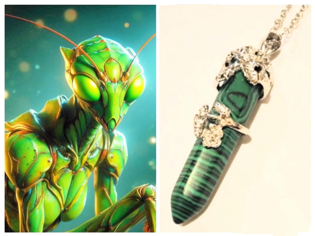TOMH Exclusive Conjure Cereuvian Mantid© Spirit Talisman Copyright TOMH ...