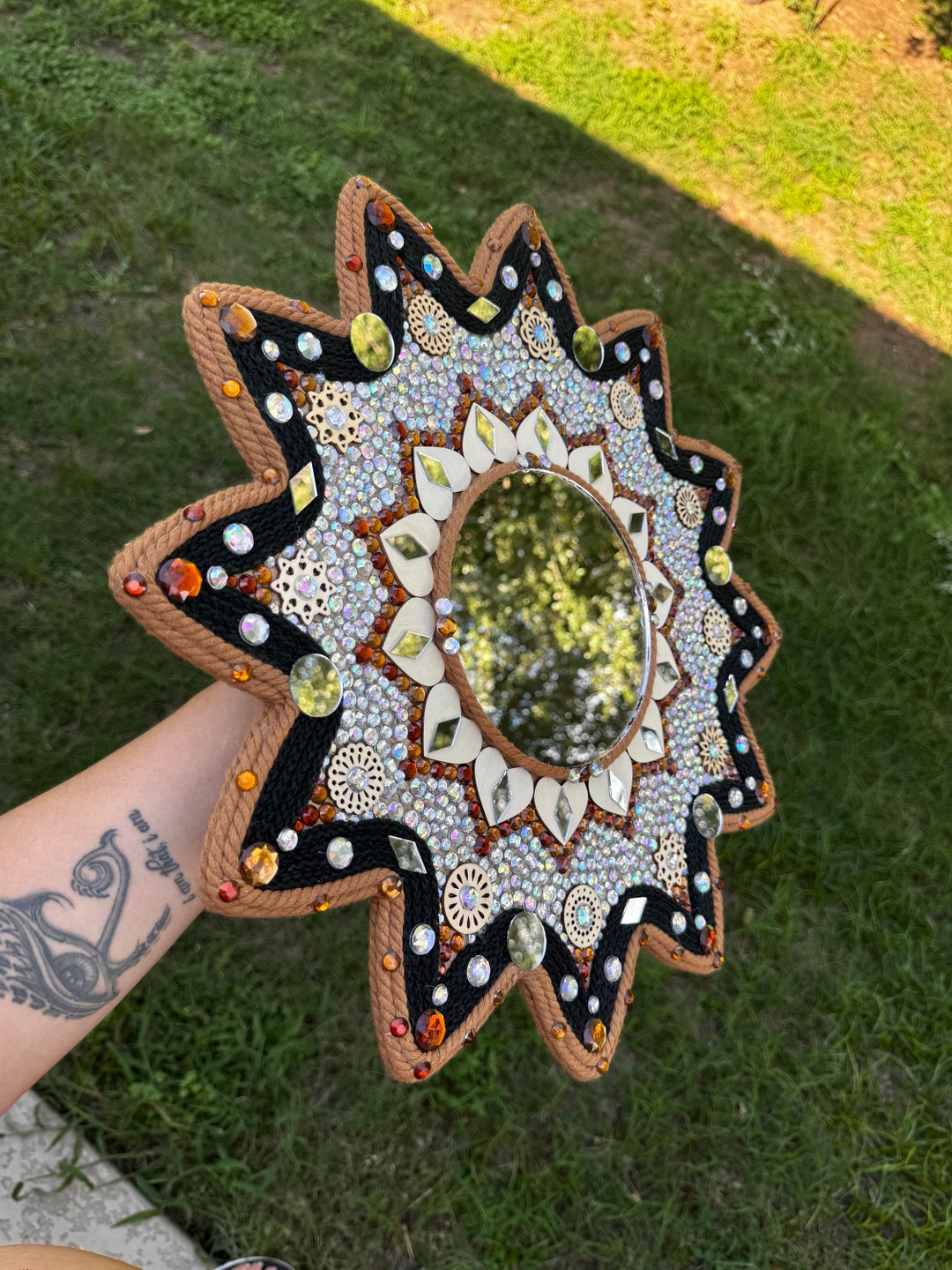 Handmade Star Type Mirror! - Etsy