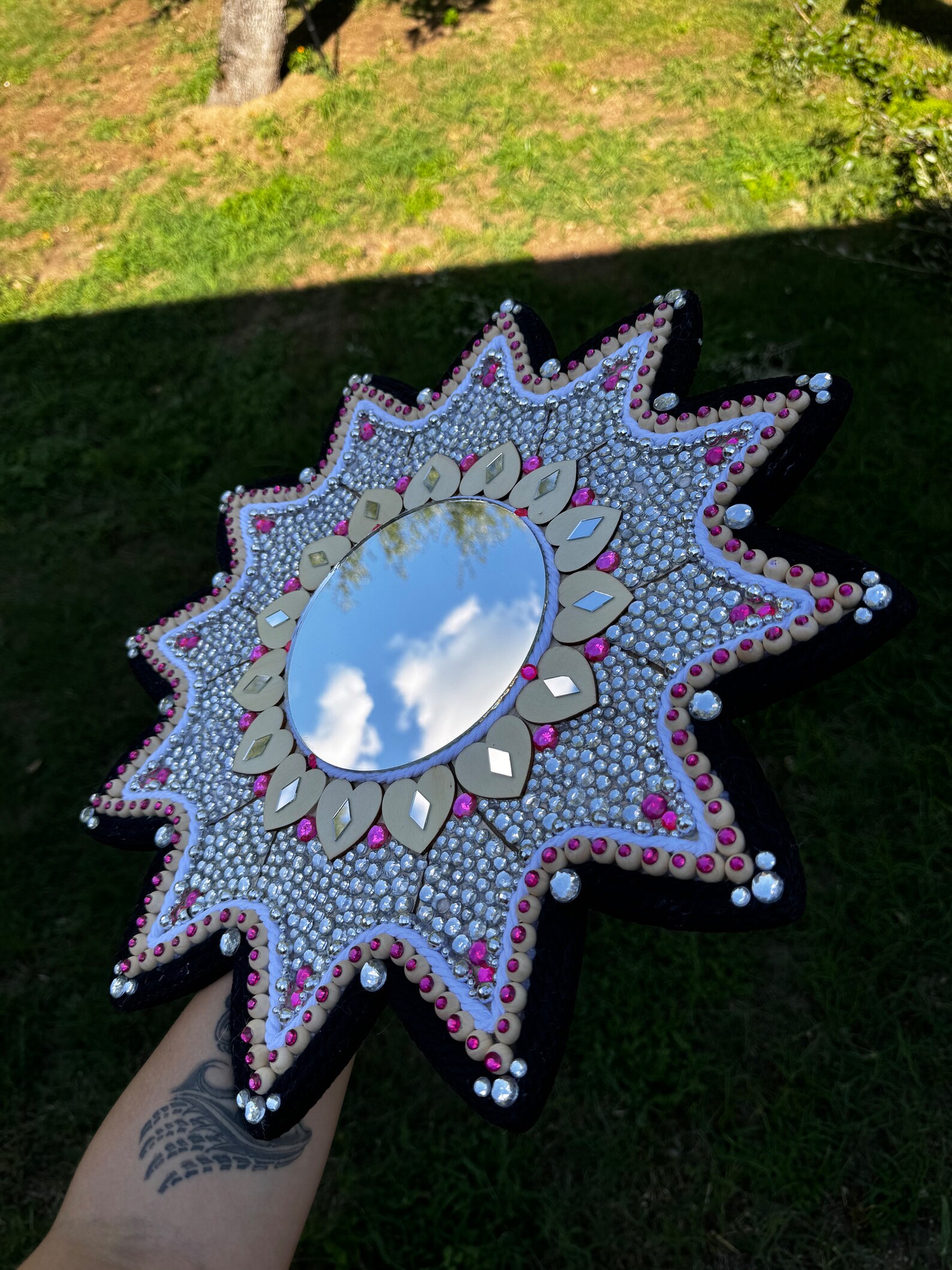 Handmade Star Type Mirror! - Etsy