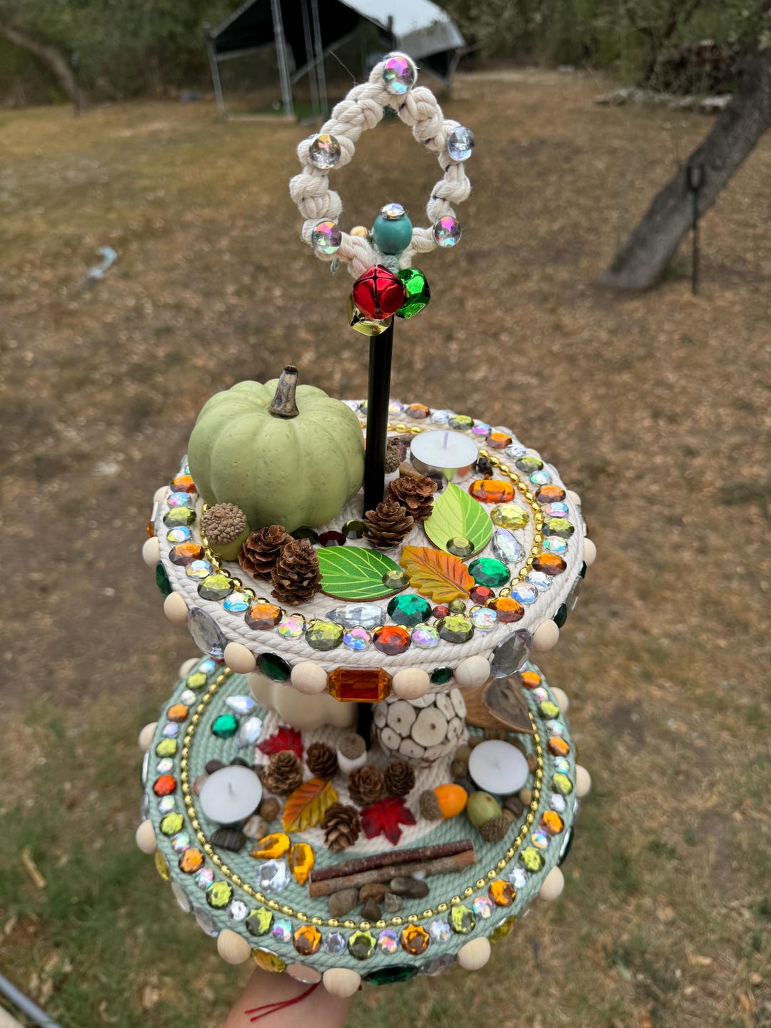 Two-tired Decoration - Etsy
